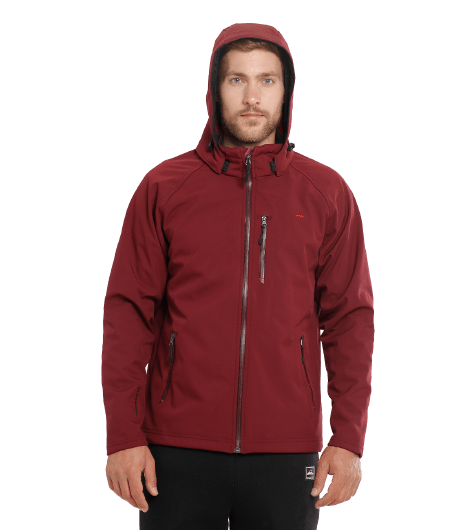 Campera Soft Shell Impermeable Montagne Elbrus Hombre